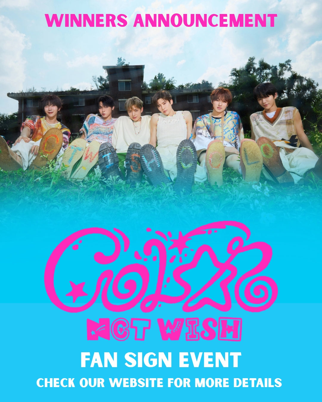 WINNERS ANNOUCEMENT FOR [SINGAPORE FAN SIGN EVENT] NCT WISH - 3rd Mini ...